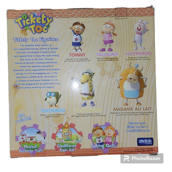 Toys R Us | Toys | Nib New Tickety Toc 6pc Tommy Tallulah Hopparoo Tooteroo Mccoggins Madame ...